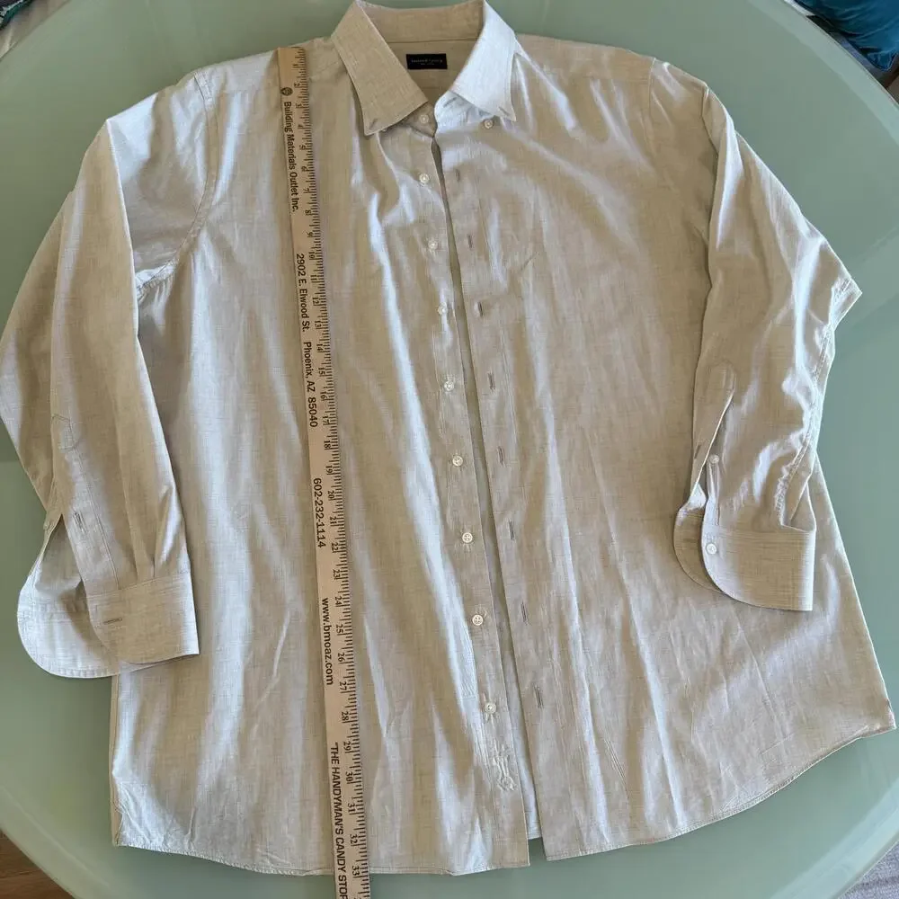Shirts | Proper Cloth Custom Made Offwhite Mens Dress Shirt | Poshmark